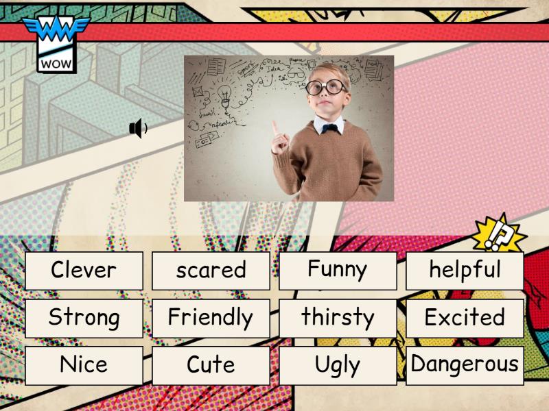 New adjectives_sm2 - Find the match