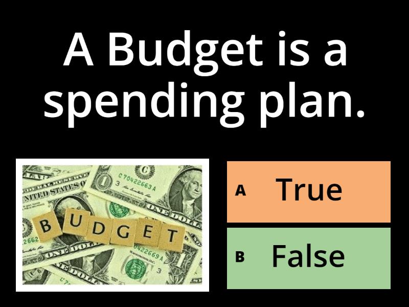 Budgeting - Quiz