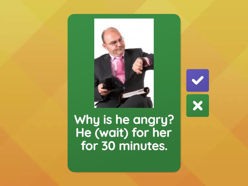 Present Perfect Continuous - Flash cards