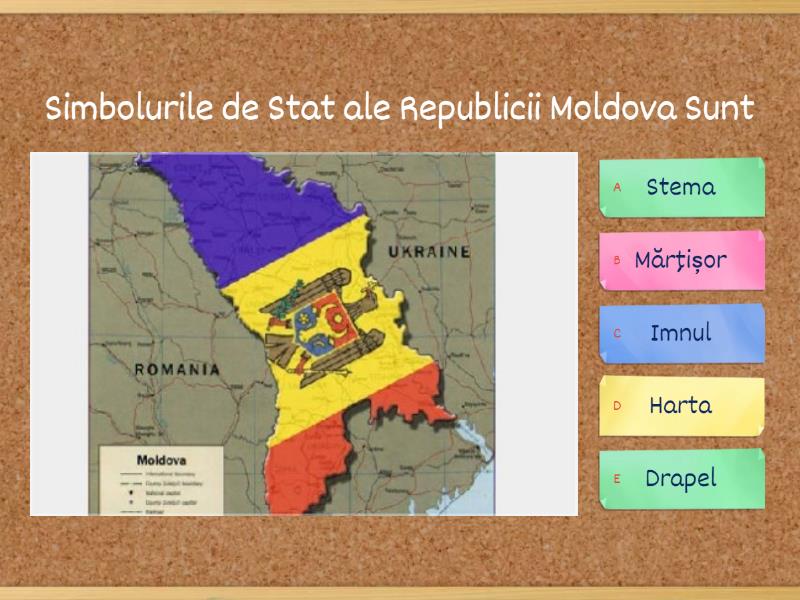 Simbolurile de Stat ale RM - Quiz