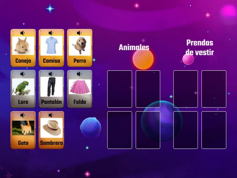 Planeta Clasitron - Group sort