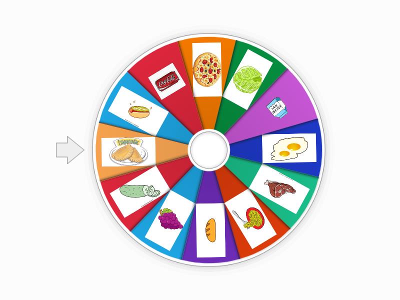 RULETA ALIMENTOS - Random wheel