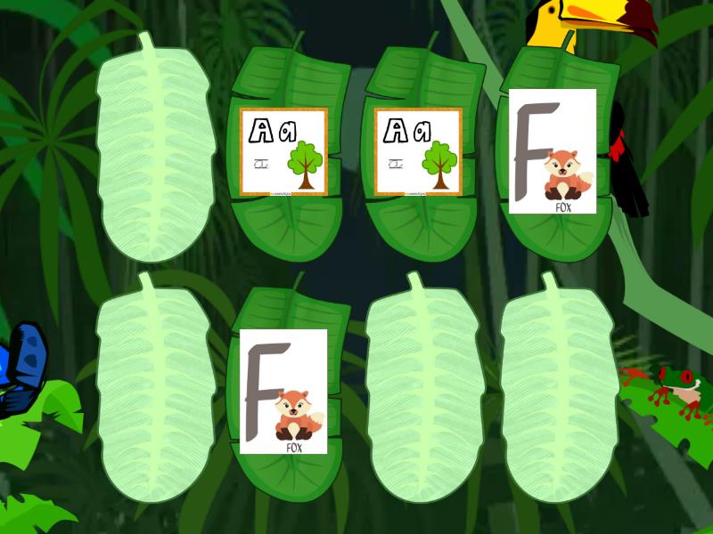 Juego de Memoria de Letras - Matching pairs