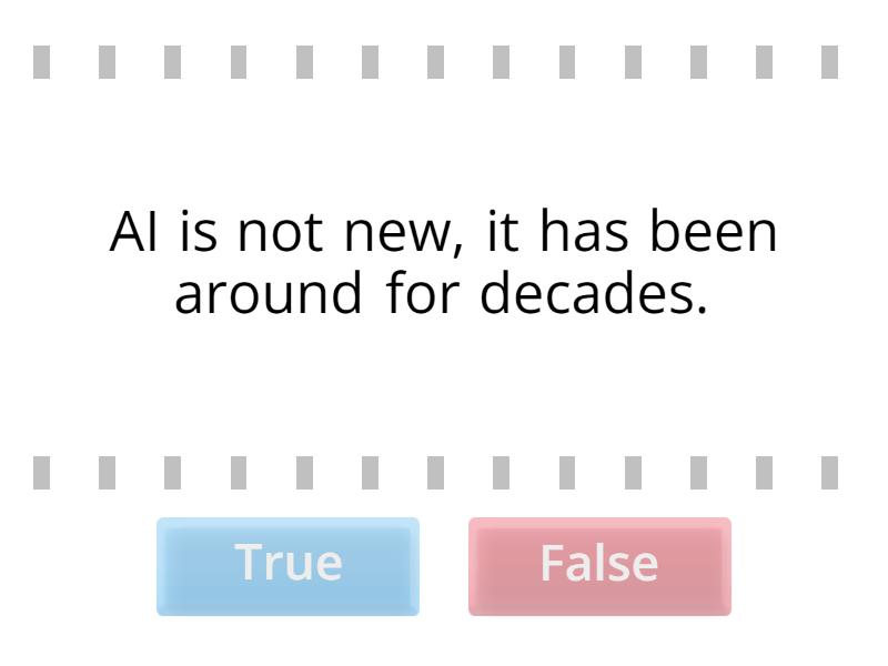 Interesting facts and myths about AI - True or false