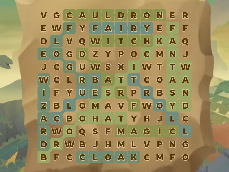 vocabulary unit 2 compass - Wordsearch