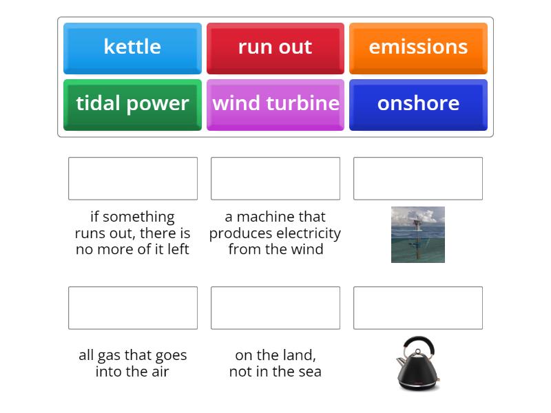 wider world 4 bbc culture alternative energy unit 2 - Сопоставить