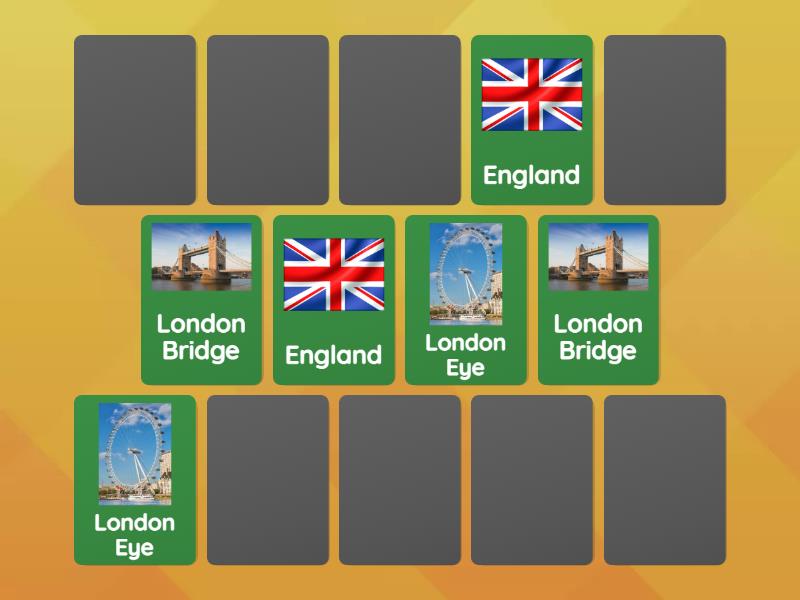 UNIT 2: "LONDON WITH LISSA" - Matching pairs