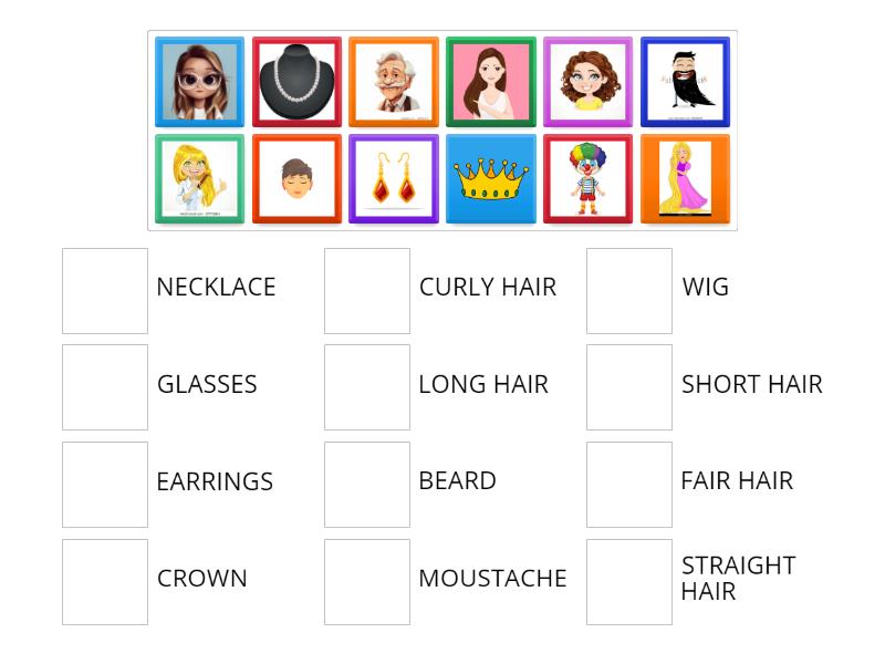 MATCH THE NAME WITH THE PICTURE - Match up