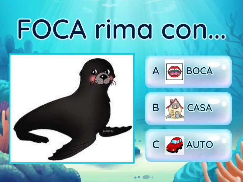 JUEGO DE RIMAS CONCIENCIA FONOLOGICA 2 - Cuestionario