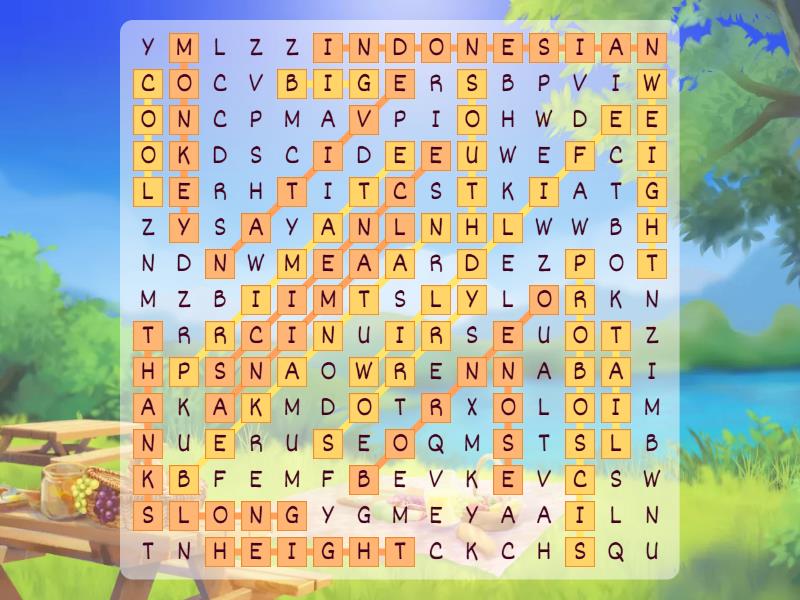 Chapter 1 - Wordsearch