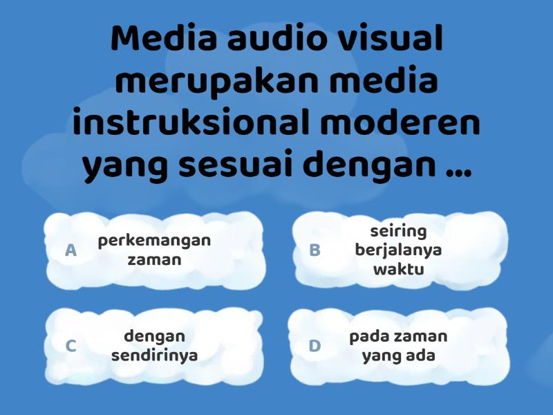 media audio visual - Kuis