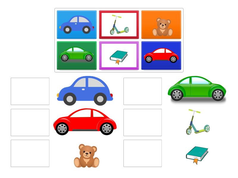 Playtime starter. Unit 4. - Match up