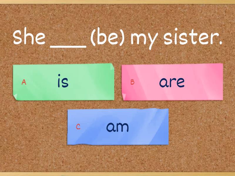 P2 Verb to be - 測驗