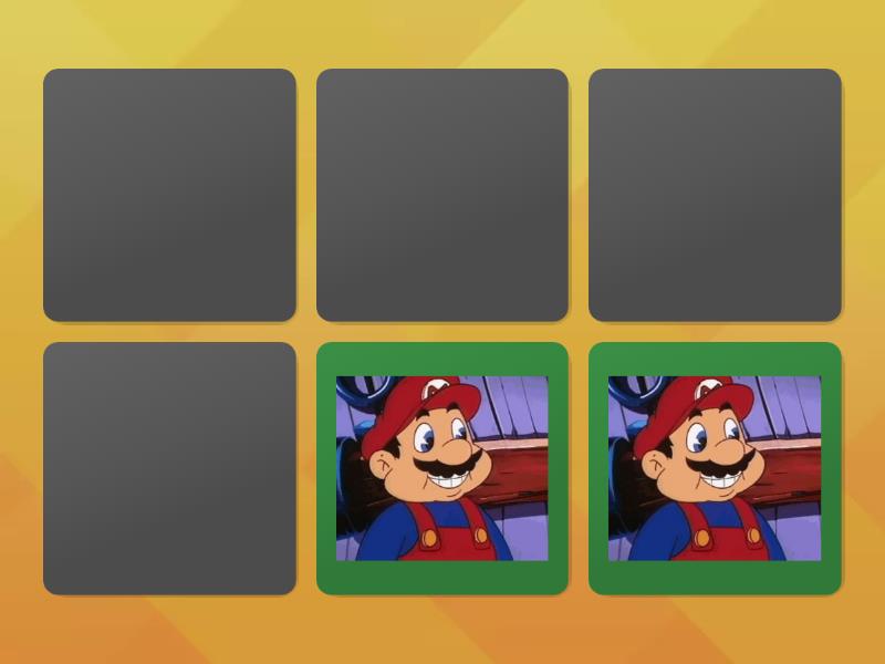 mario matching - Matching pairs