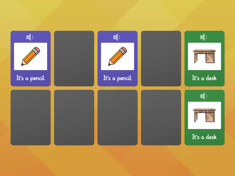 FF Starter Unit 2 vocabulary - Matching pairs