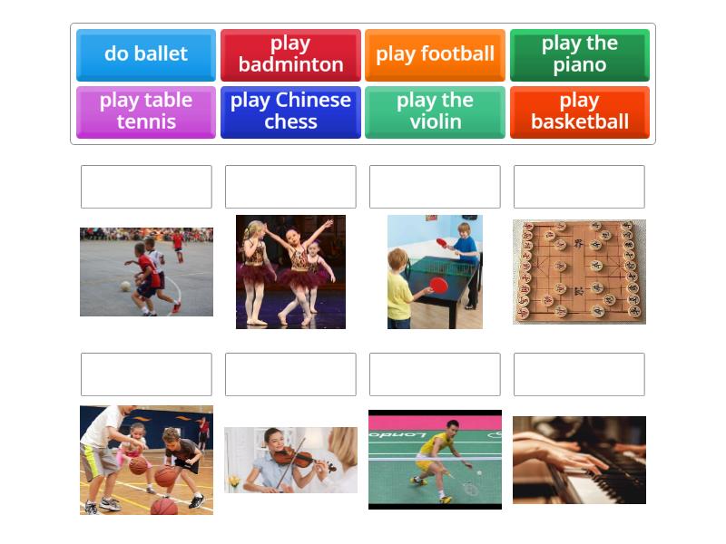 3A Unit 3 - Match up