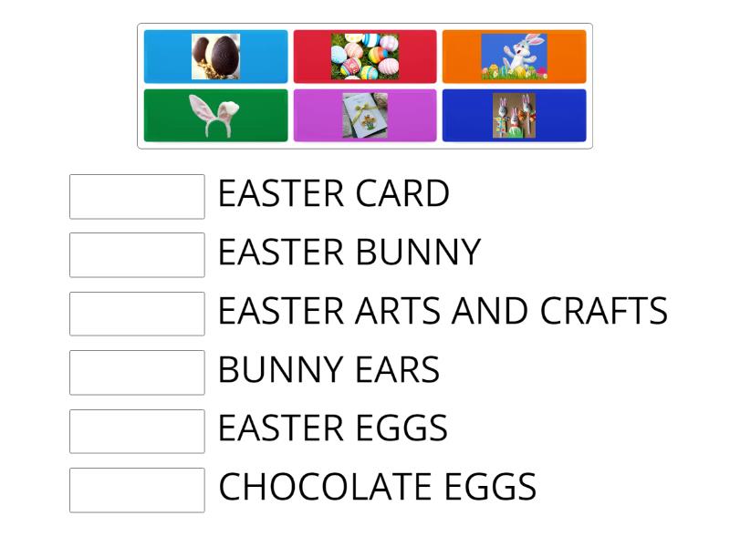 EASTER - Une las parejas