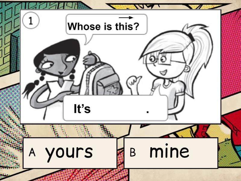 KB2 u4 yours mine - Quiz