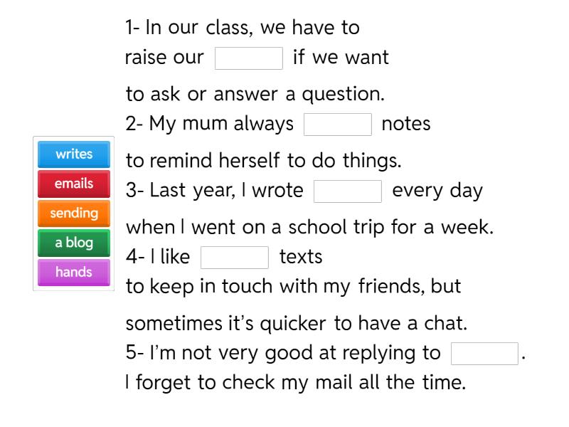 Grade 6 GEN: Unit 8 Lesson 1 (Different Ways to Communicate) - Complete ...