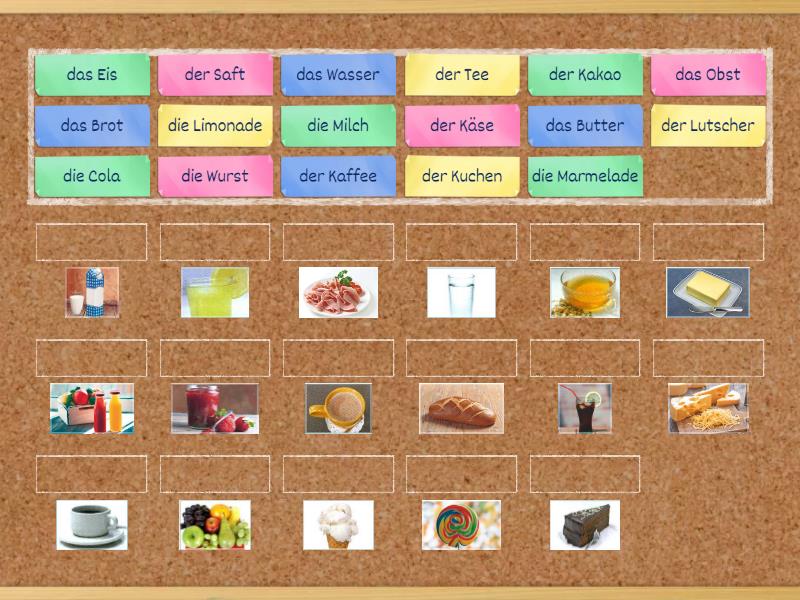Bruno und ich Einkaufen - Сопоставить