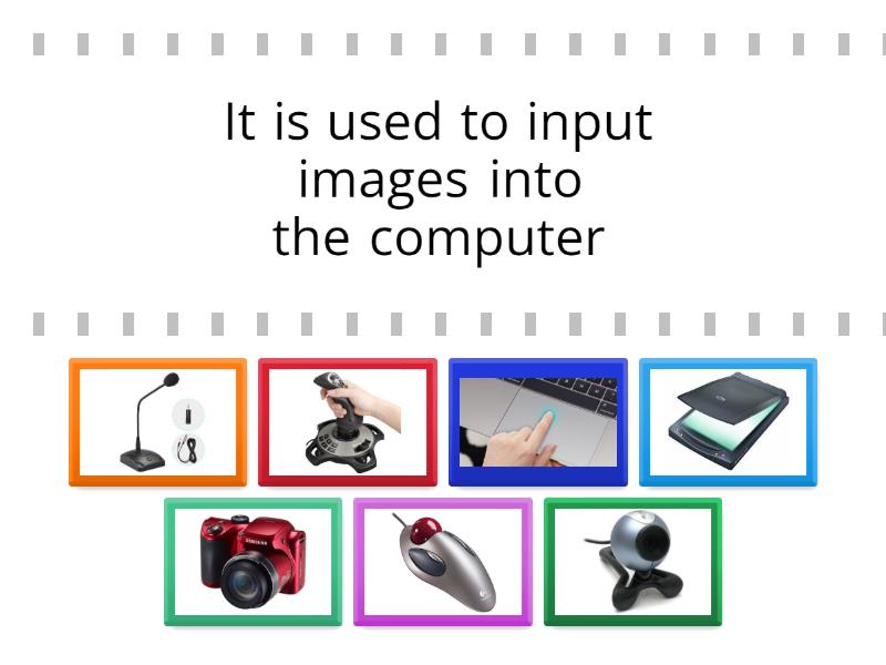Input parts game - Find the match