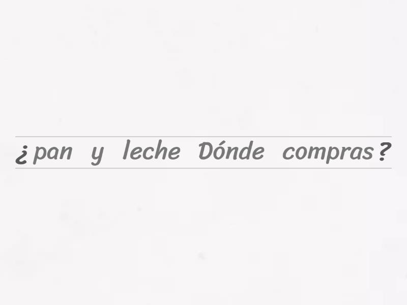 Lugares en la ciudad - ciudad barrio - Unjumble