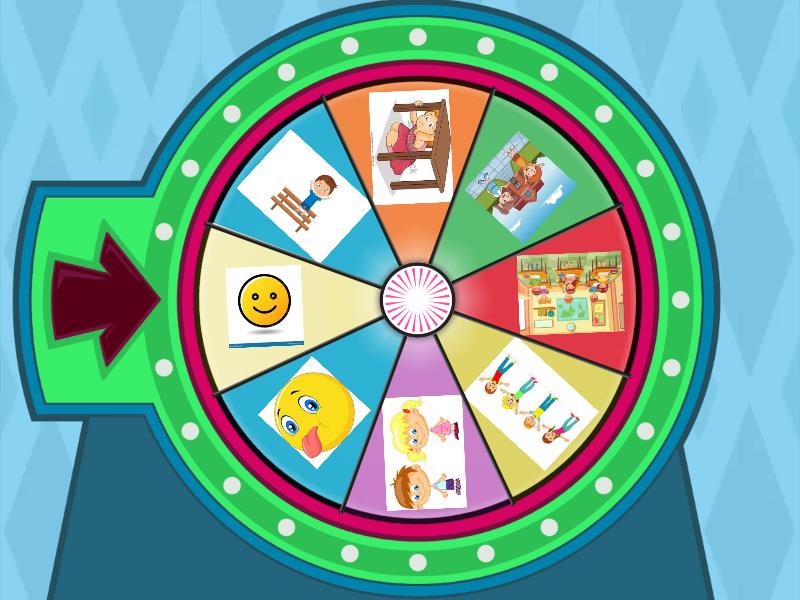 El Rey manda - Spin the wheel
