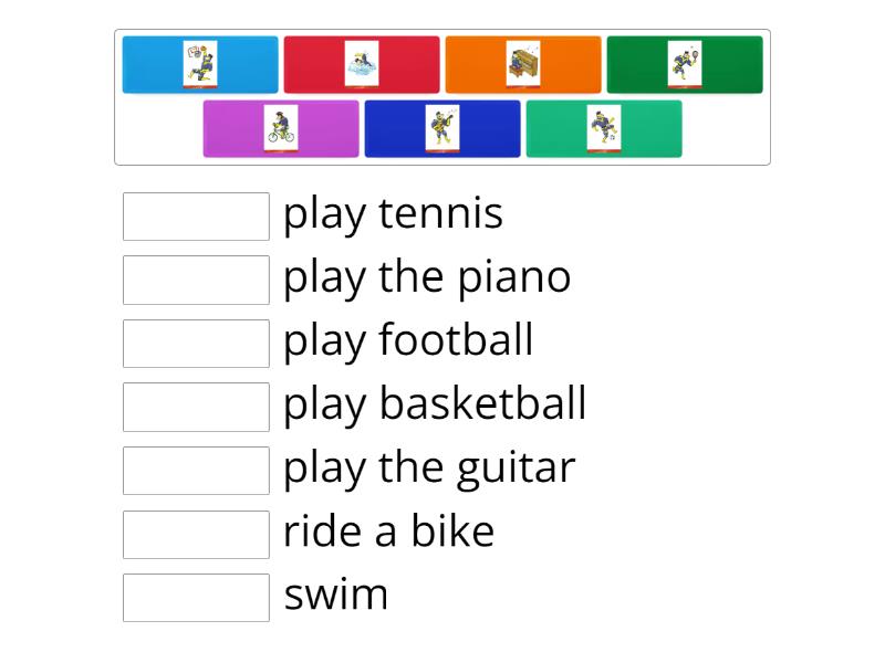 Kid Box 1 Unit 9 - Match up