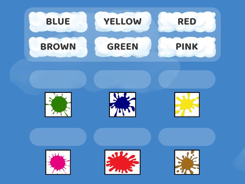 Play and learn the colors. - Match up