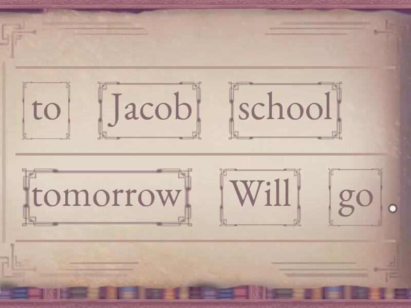 Future simple_unjumbling - Unjumble