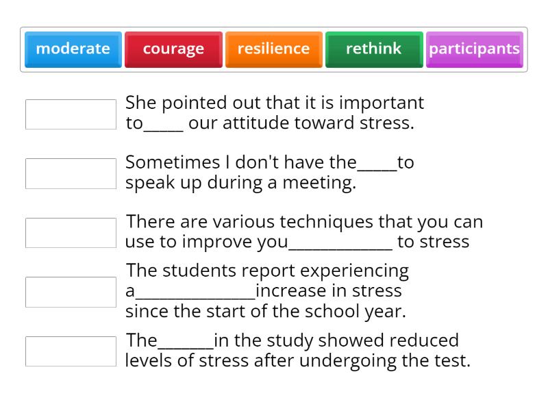 SIA 10- Unit 4 _ Lesson B - Match up