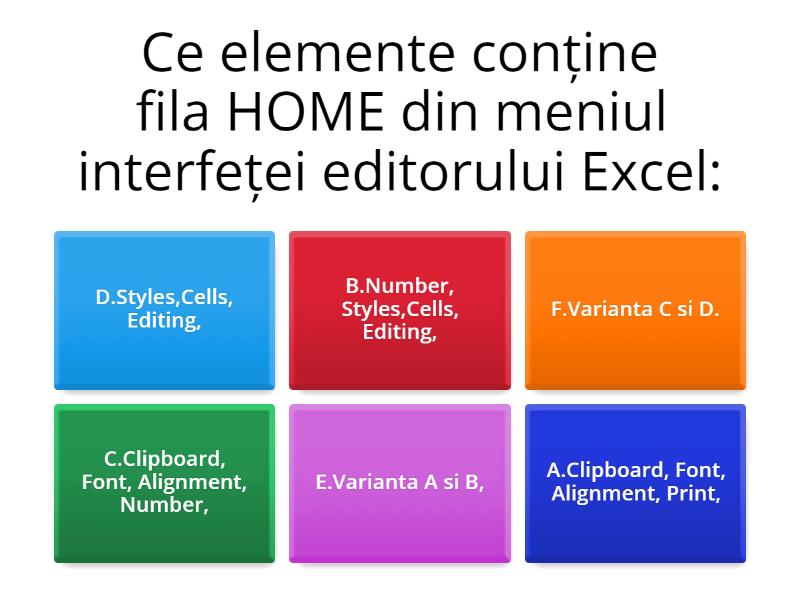 TEST CLS 8 - (EXCEL) - Quiz