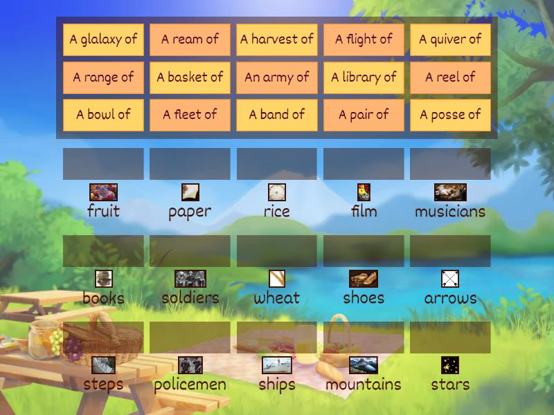 COLLECTIVE NOUNS-1 - Match up