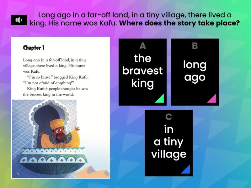 King Kafu and the Moon - Guided Lesson - Quiz