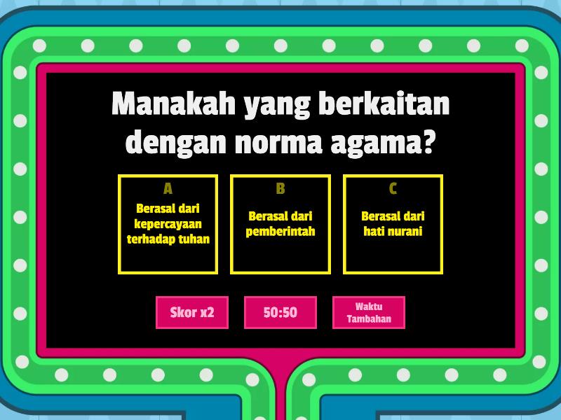 Game Aturan dan Norma dalam kehidupan Sehari-hari - Game show de TV