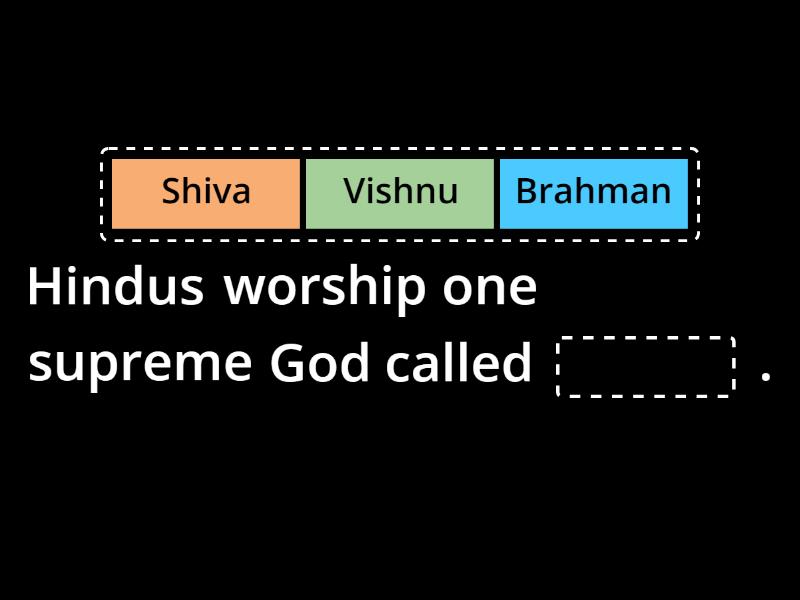 Hinduism - Complete the sentence