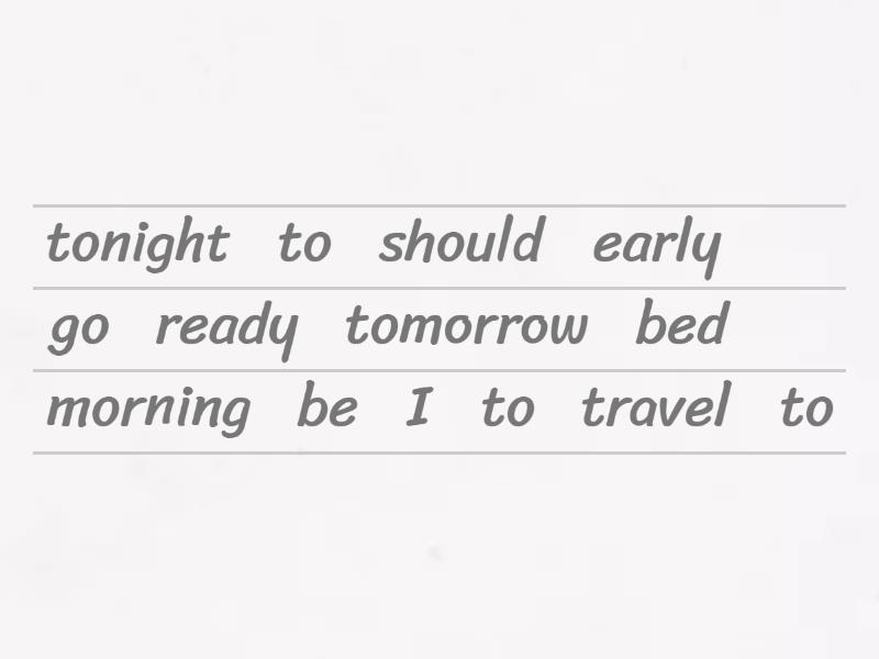 Modal verbs Sentenses practice - Unjumble