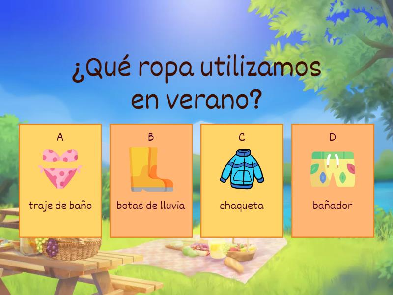 Verano -peques - Quiz