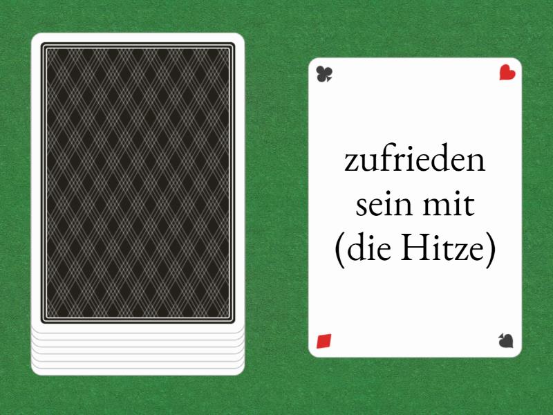 Menschen A2.2 Lek.18 Verben mit Präpositionen - Cartas al azar