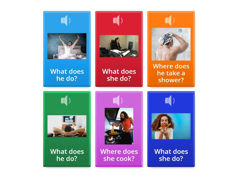 JR 3rd person questions - Flip tiles