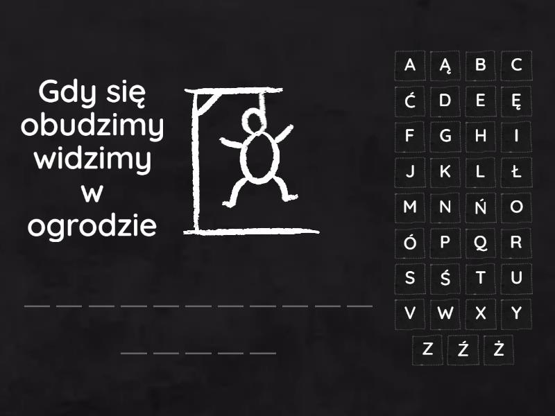 Wielkanocny Wisielec - Hangman