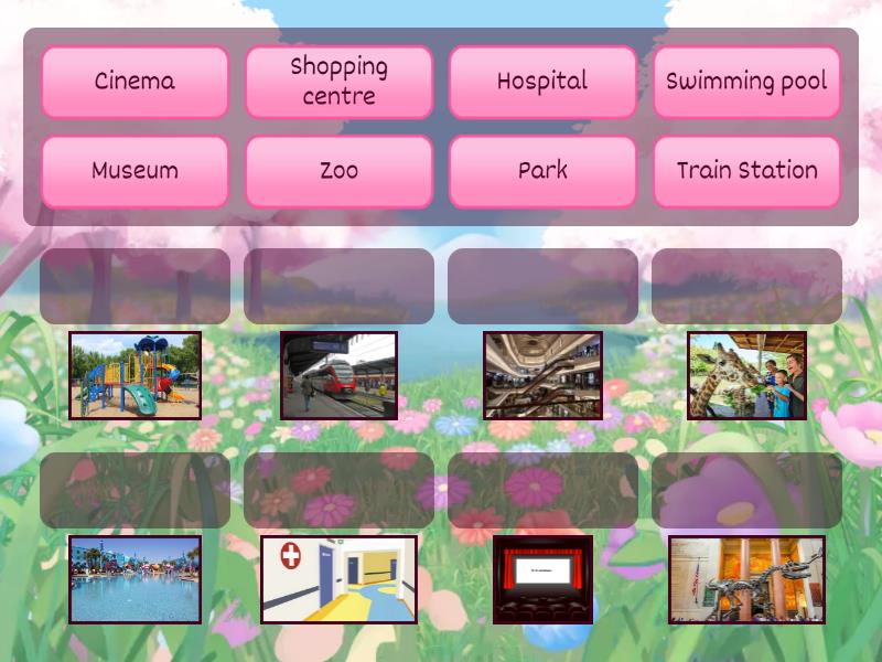 Unit 4: My town - Match up