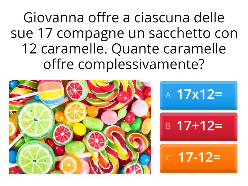 Problemi terza primaria - Quiz