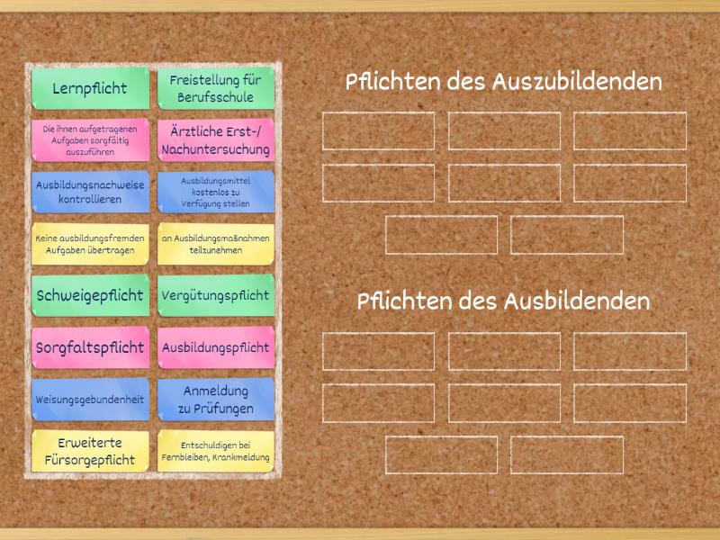 BGP 10. Klasse - BBiG - Group sort
