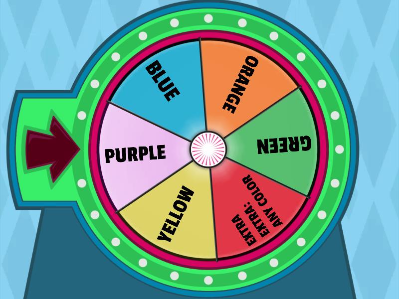 COLOR WHEEL - Spin the wheel