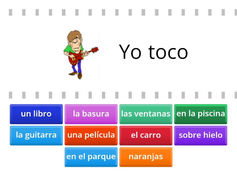 Completa las Oraciones / Complete the Sentences - Find the match
