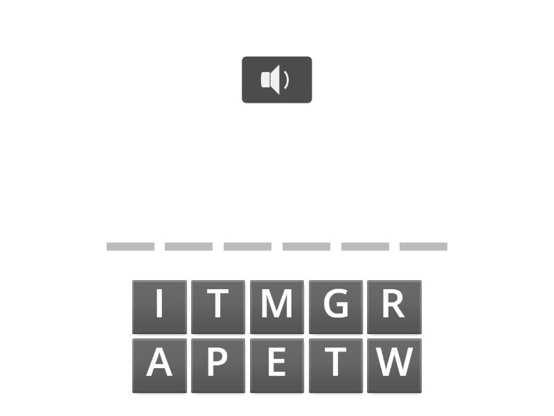 FF Starter Unit 7 Jobs - Spell the word