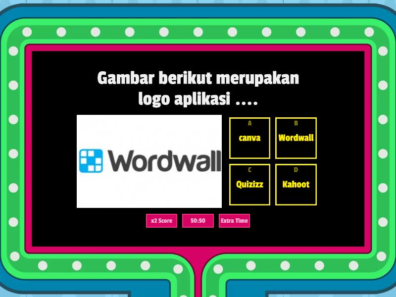 Kuis Wordwall - Gameshow quiz