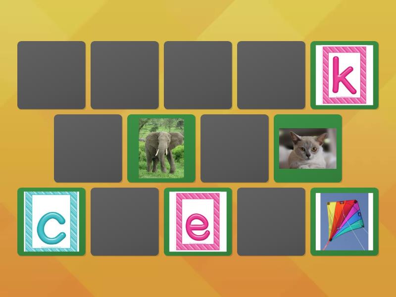 Jolly Phonics Set 2 sound match ckehrmd - Matching pairs