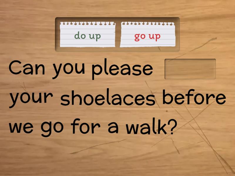 verb p. - Complete the sentence